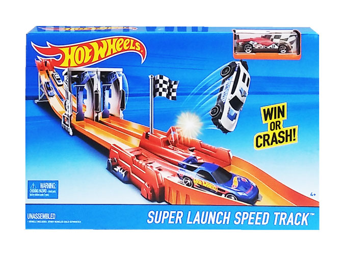 HOT WHEELS SUPER LAUNCH SPEED TRACK - BGJ26